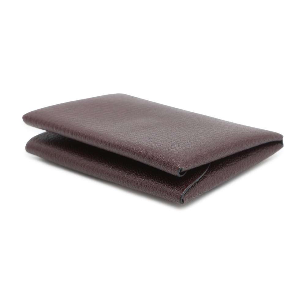 Hermes | Bags | Hermes Calvi Duo Chevre Sham Kira Coin Case Rouge Blue ...